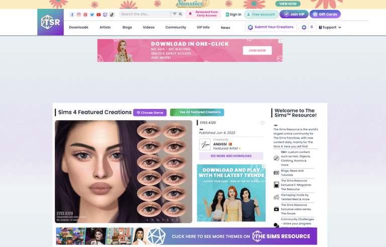 19+ Best Sims 4 CC Websites To Find Unique Custom Content